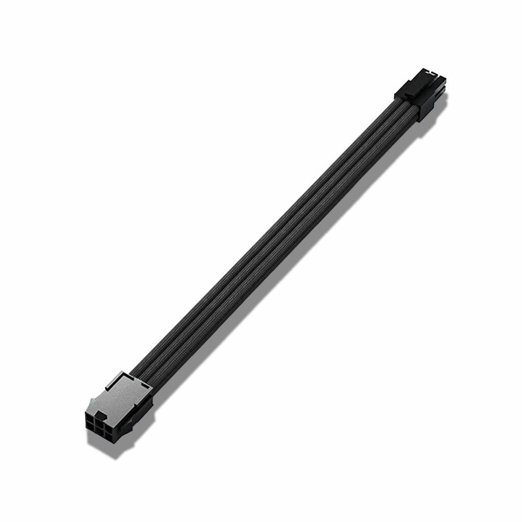 Удлинитель кабеля, Удлинительный шнур питания корпуса-черный-6PIN