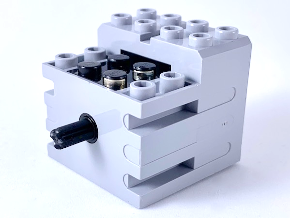 Electric, Motor 9V Mini-Motor, Lighter Weight, 43362c01 Light Bluish Gray N