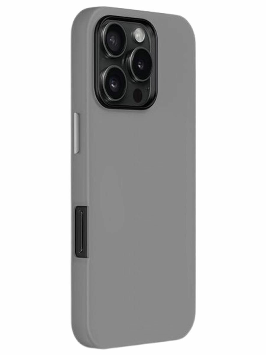Чехол на iPhone 16 Pro Max, MAG NOBLE c поддержкой беспроводной зарядки, Titanium Grey