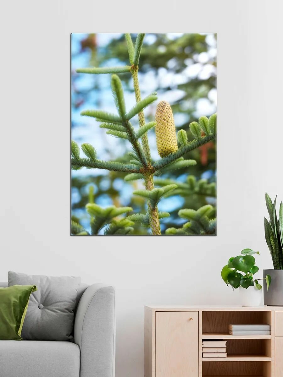 Картина на стену "Тайга", 30х40 см