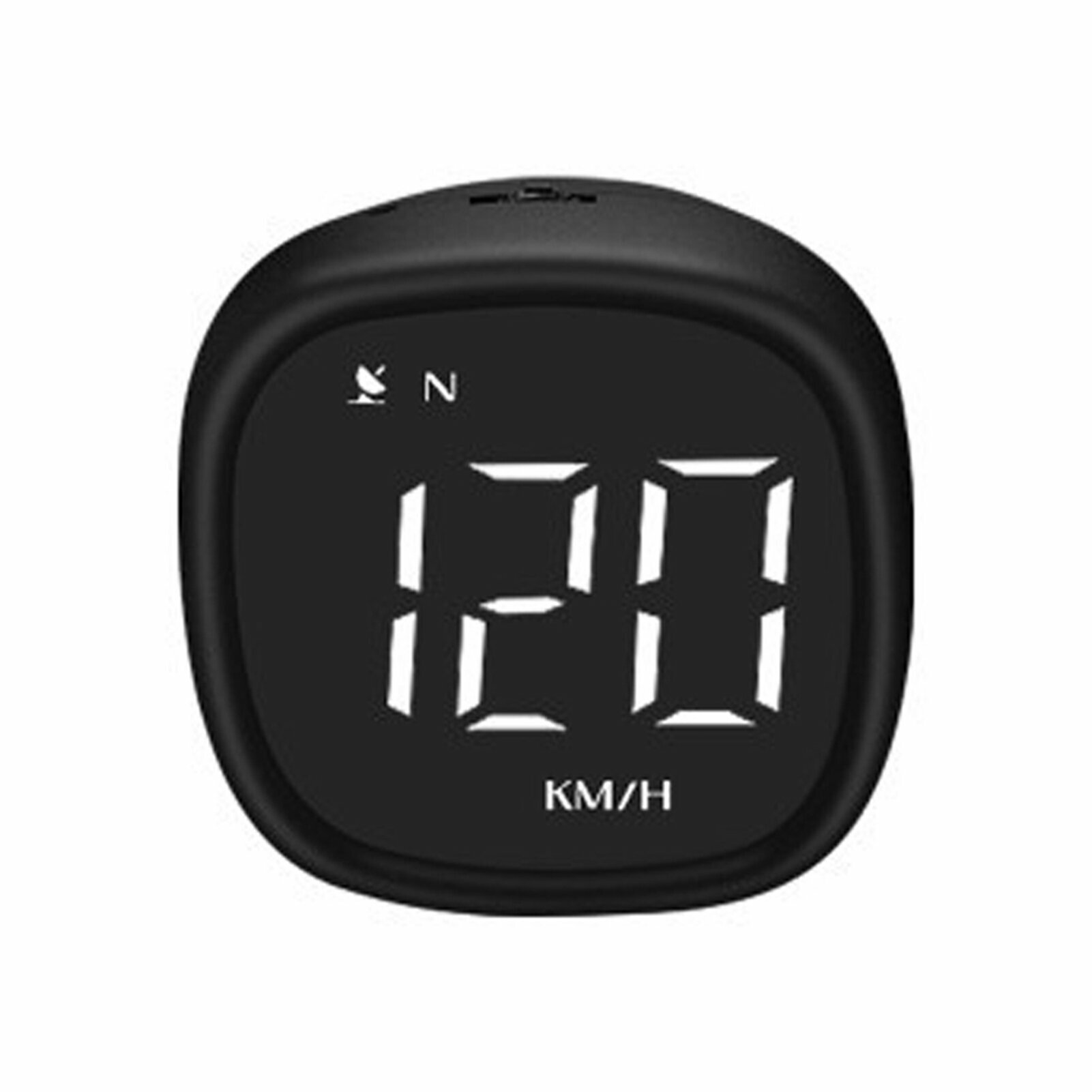 Автомобильный HUD-дисплей с GPS-спидометром, поддержка MPH/KMH, сигнализация скорости, датчик освещенности