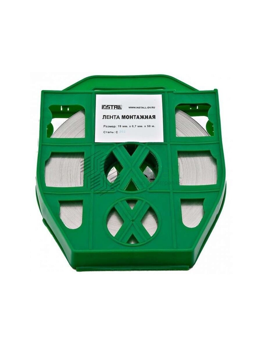 Лента бандажная C202 20х50 пластик. (F 207; COT 37; F 2007; F 20.7; F 20; ЛМ-50) (уп.50м) инсталл 41022