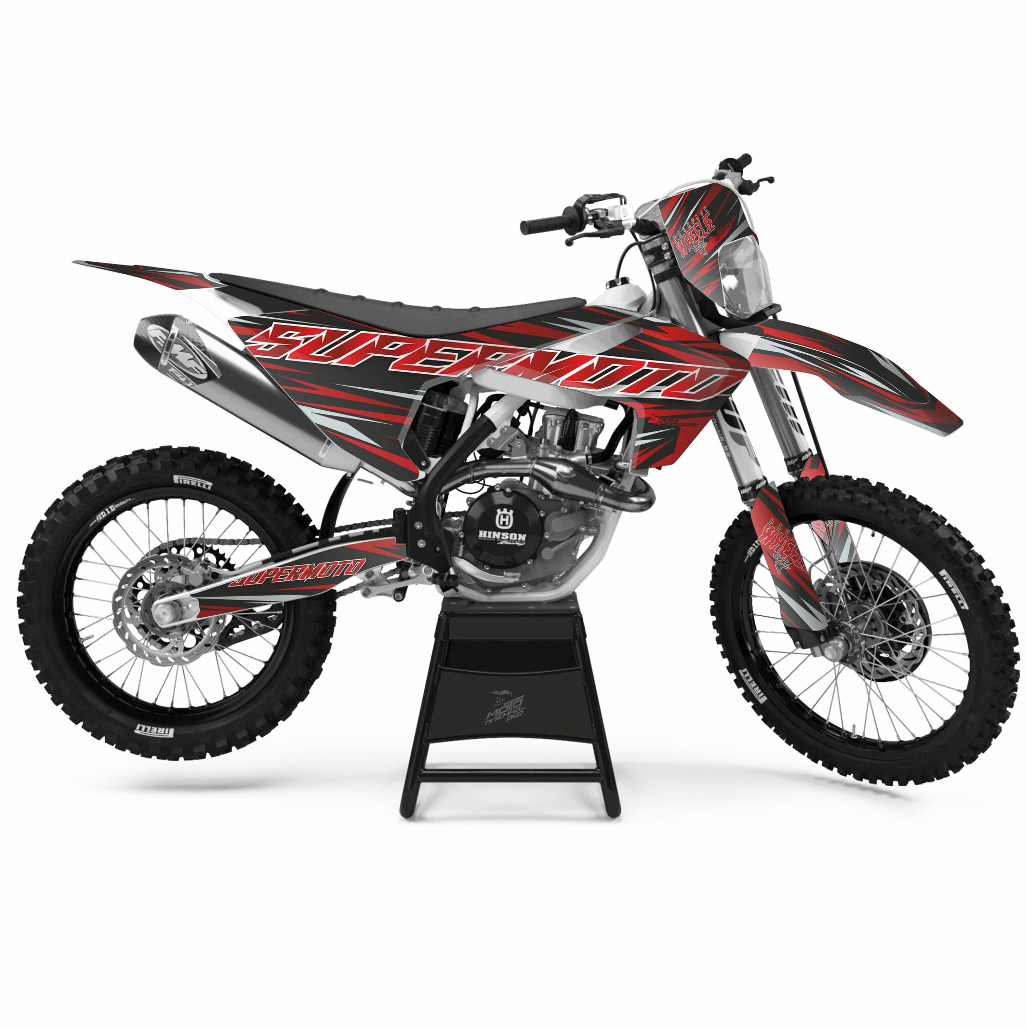 Наклейки на мотоцикл Supermoto GR7 ГР7/ Avantis enduro/ HUSQVARNA TE FE TX 2016-2019