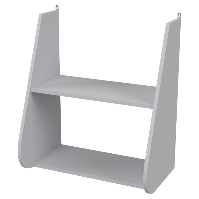 Навесная полка Меб-фф Навесная полка ПП-55 цвет Серый 62/37/70 см