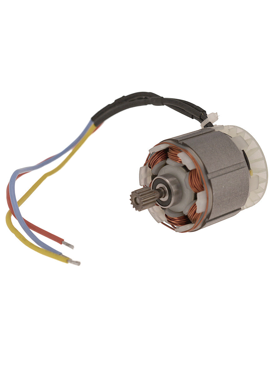 Двигатель бесщеточный для шуруповерта 3820 12,16,8,18, 21 В с шестерней d8, 14 зуб