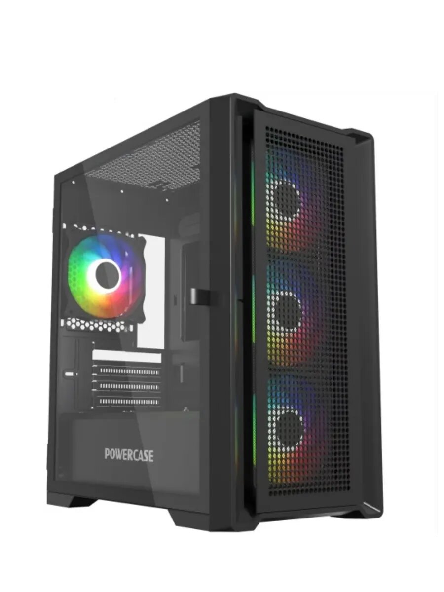 Корпус для ПК Alisio Micro X4B V2, 4х 120mm ARGB