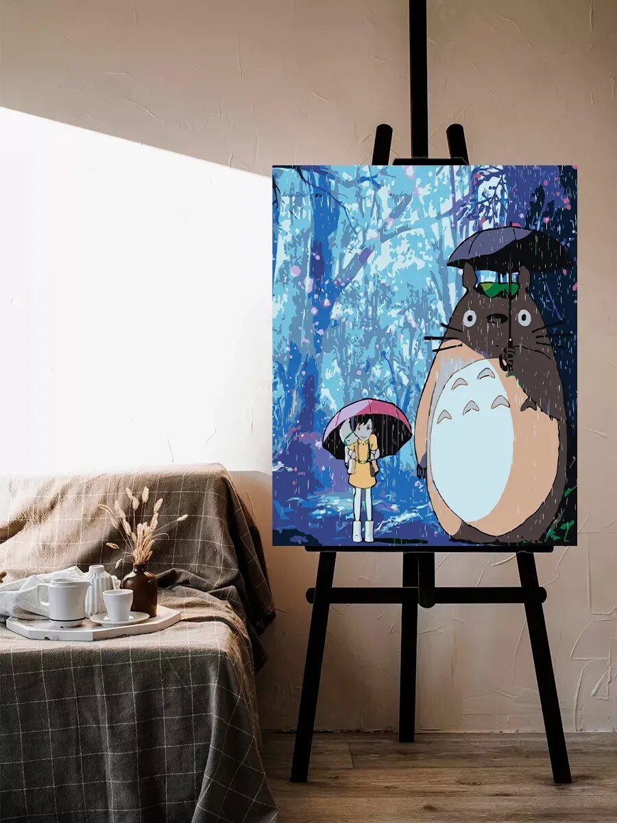 Картина по номерам Мой сосед Тоторо