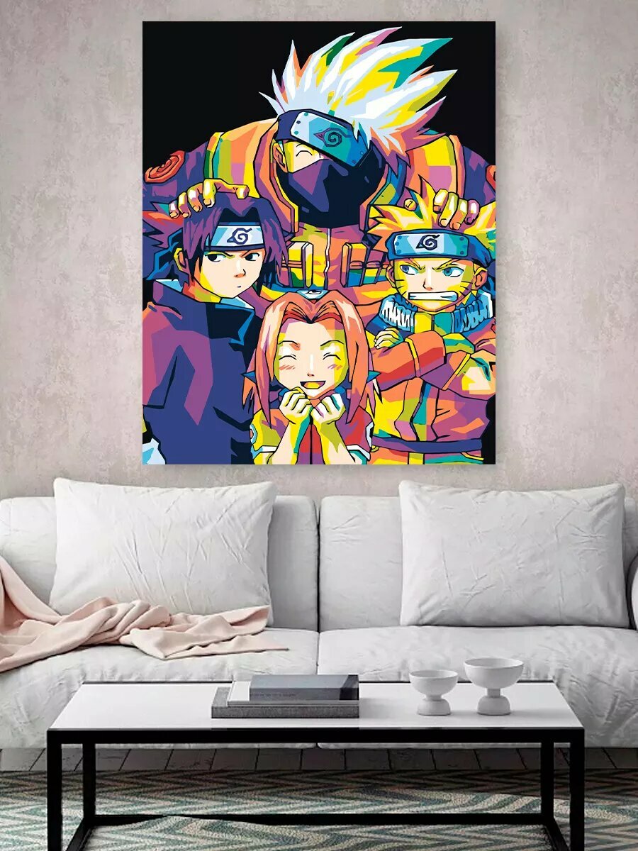 Картина по номерам Наруто