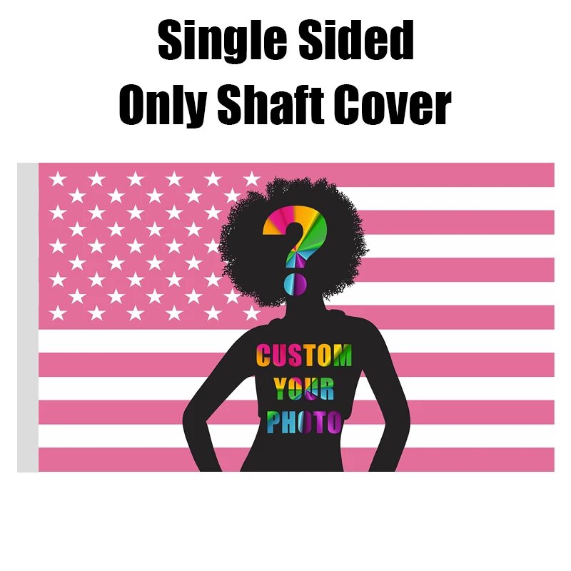 Персонализированный флаг США из полиэстера YAZANIE, SingleSidedSleeve, 120X180CM 4X6FT