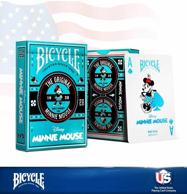 Кобрендинговые игральные карты Disney Bicycle