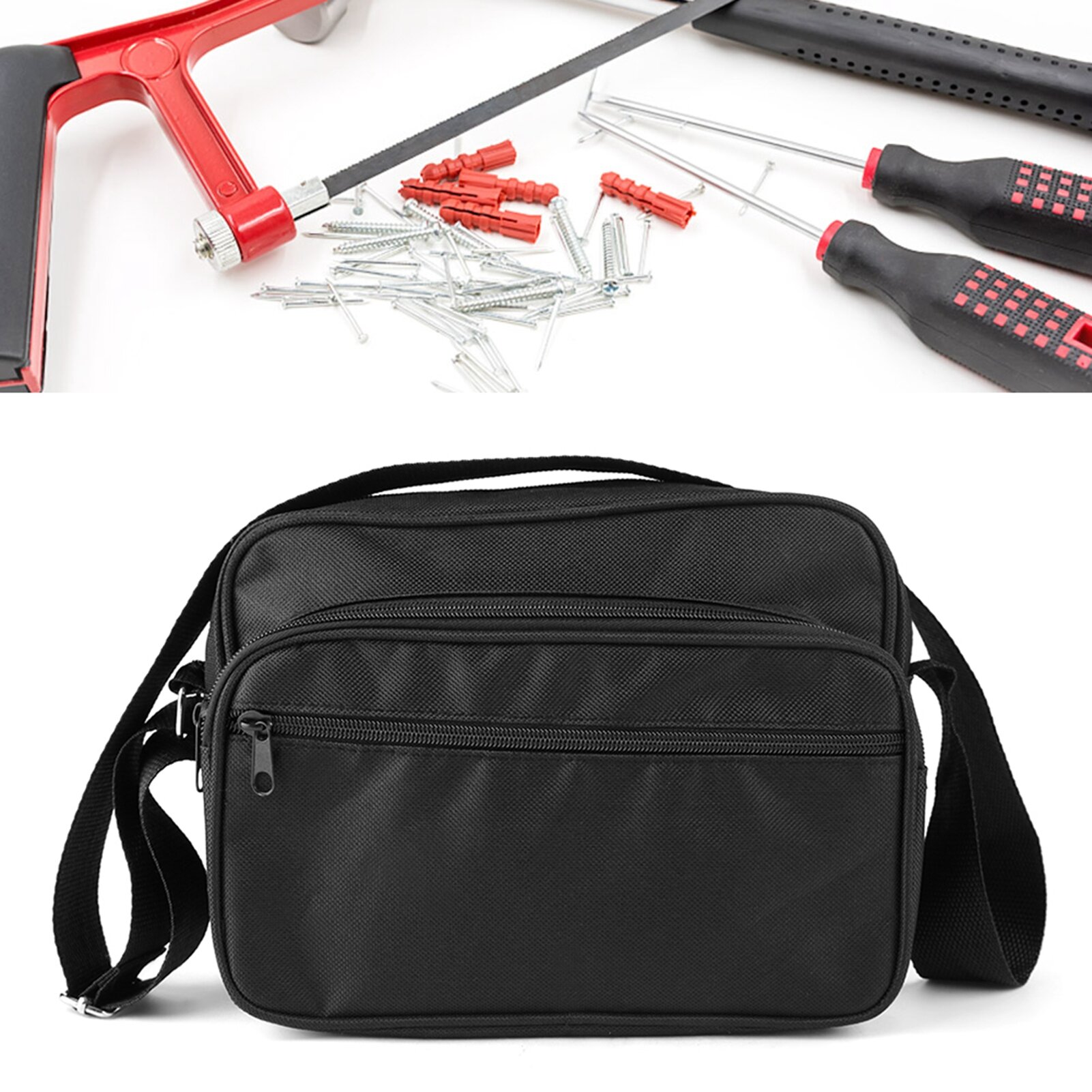 Hardware Tool Bag, 600D Polyester Profession Use for Outdoor Men — фото 1