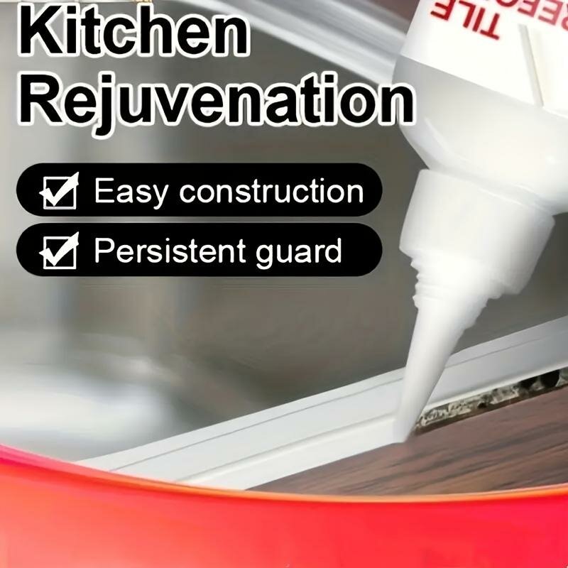 Белый маркер для затирки швов (плиточных, кафельных), маркер для плитки, строительный, универсальный - 150ML