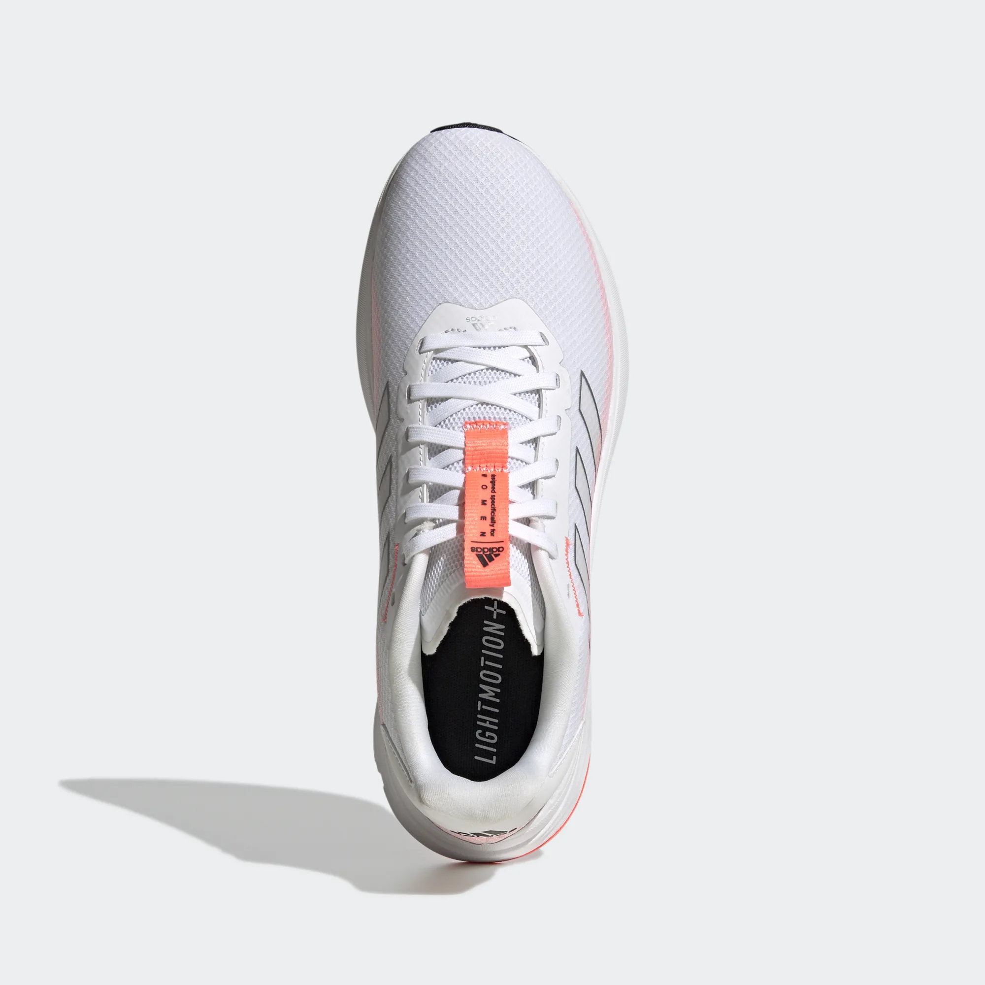 Кроссовки роликовые adidas, размер 7 UK, cloud white / silver metallic / acid red — фото 1