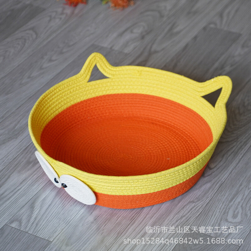 Собачье гнездо кошек собачье хлопковое коврик для собак Четыре сезона кошек и собак универсальное гнездо домашних