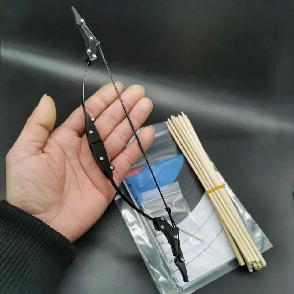 Игрушечный арбалет 1 Упаковка зубочистки сплав сборка