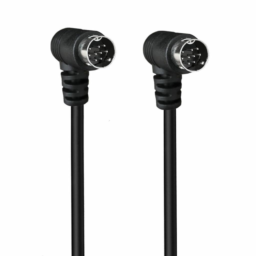 Адаптер питания, Аудиокабель Mini din 9PIN 9-контактный для телевизора-3 м-двойной изгиб