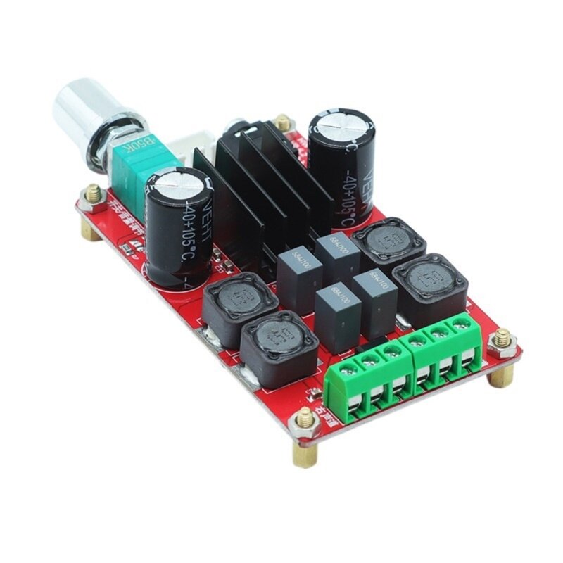 Плата Цифрового Усилителя XH M189 TPA3116D2 2x50 Вт DC5-24V Двухканальный 3D Слуховой Аксессуар для Домашнего Кинотеатра