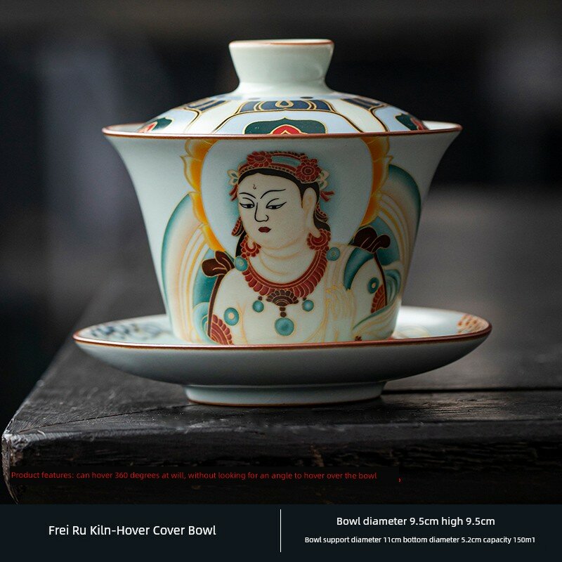 Старинная желтая глазурь Хуанмэй с эффектом кракле, изготовленная в рутической печи, может использоваться как подвесная