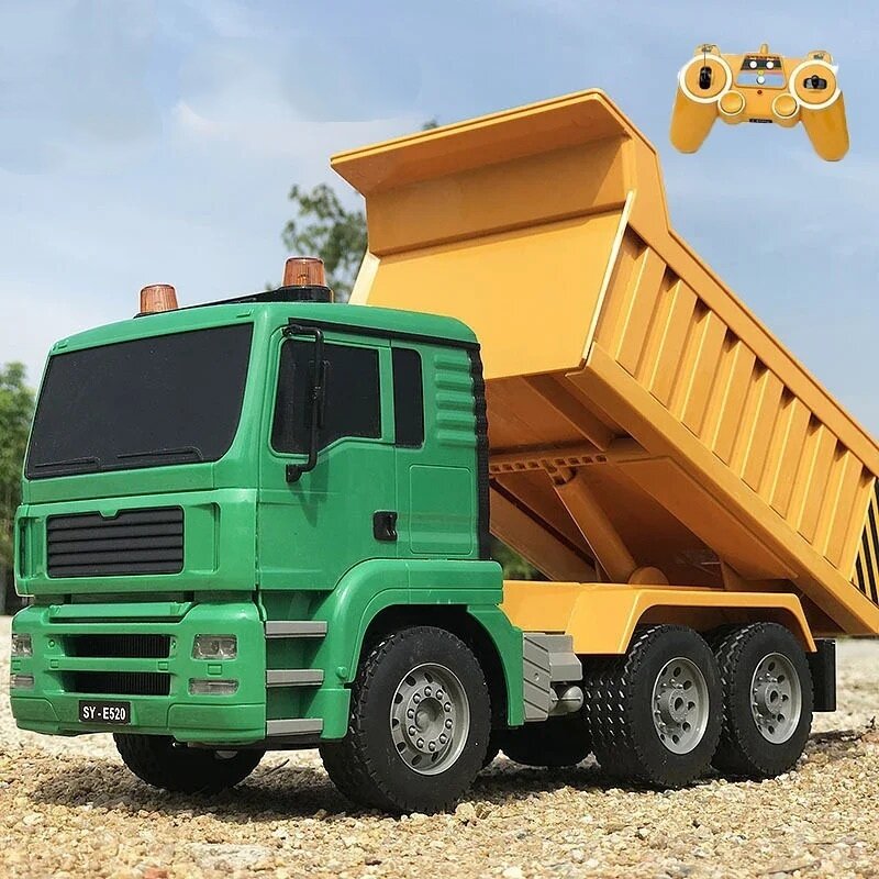 1/20 радиоуправляемый самосвал, автомобили и грузовики, инженерные машины, грузовики, 2,4G, радиоуправляемые машинки с дистанционным управлением, игрушки для взрослых