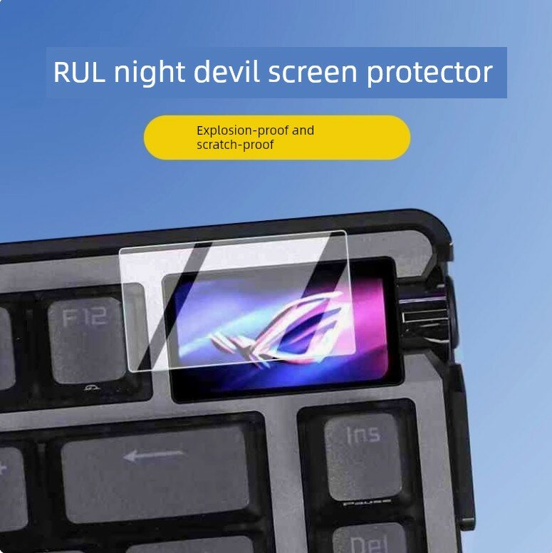 Комплект звукопоглощающих подкладок ROG Night Demon: основа из хлопка PORON Sandwich, подкладка IXPE, позиционирующая
