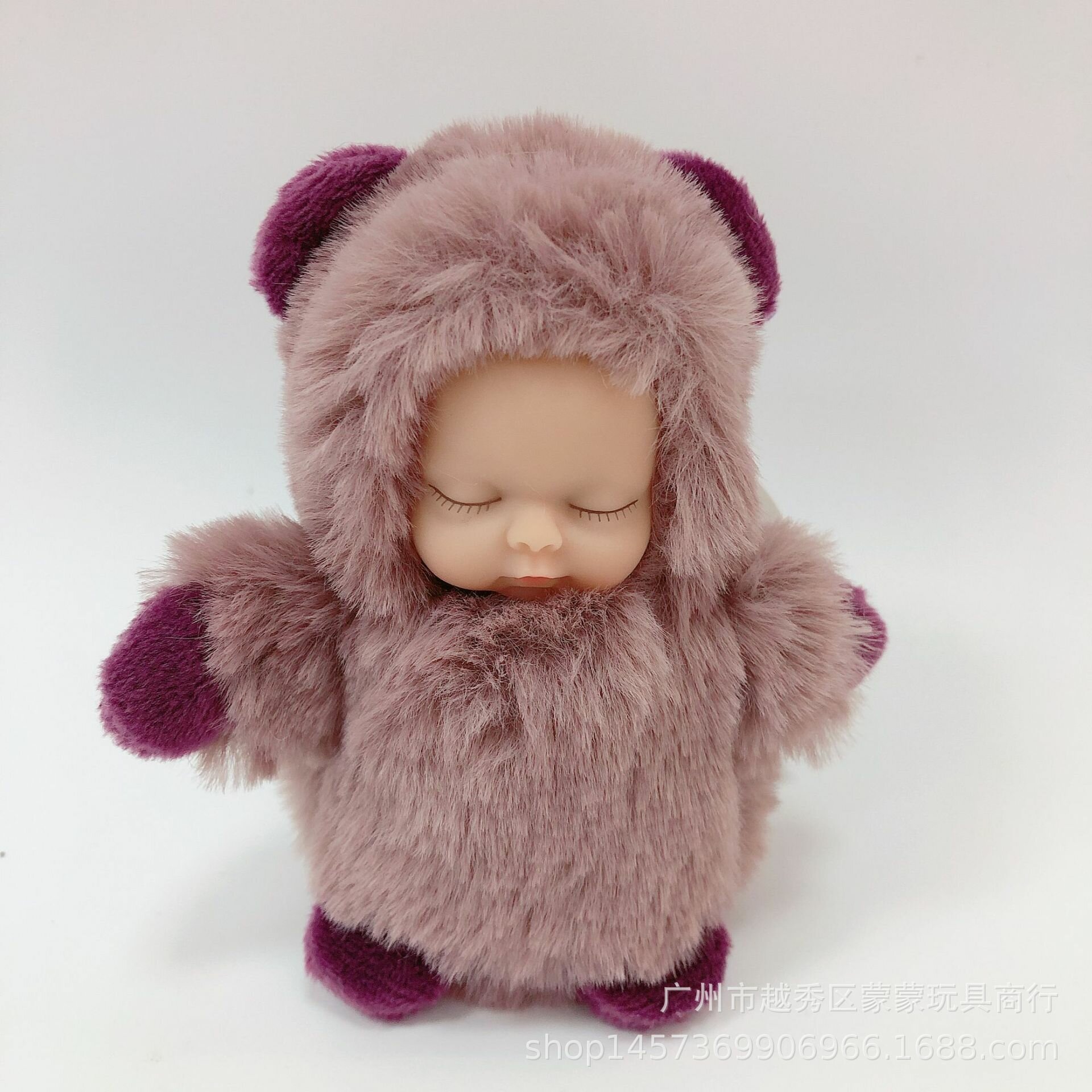 Спящая Милая длинная Имитация волос милая Спящая кукла милая детская Спящая Успокаивающая кукла брелок кулон сумка