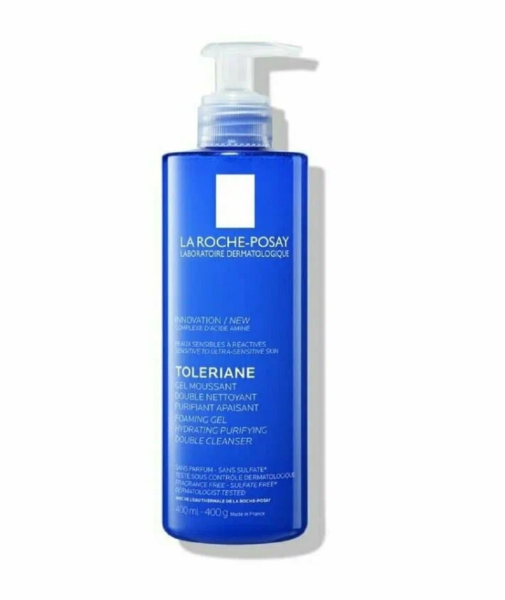 Очищающая гель-пенка для лица LA ROCHE POSAY двойного действия, 400 мл