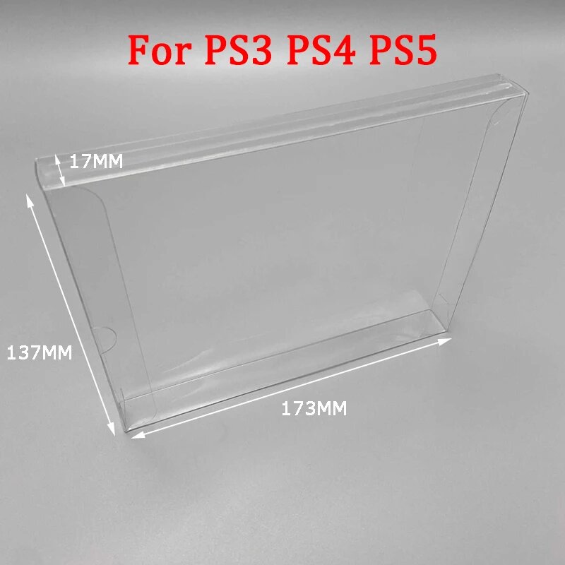 Прозрачный чехол для PS3/PS4/PS5