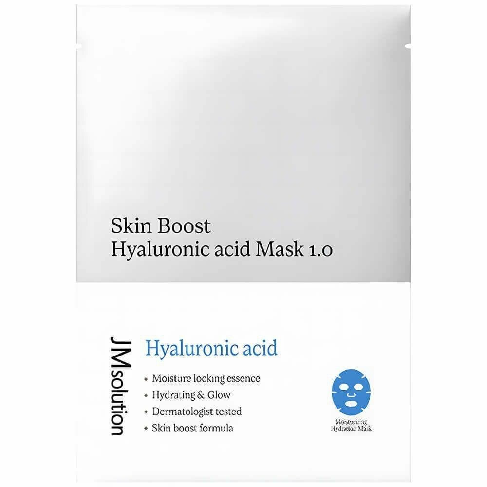 Тканевая маска-бустер с гиалуроновой кислотой JMsolution Skin Boost Hyaluronic Acid Mask 1.0, 1шт