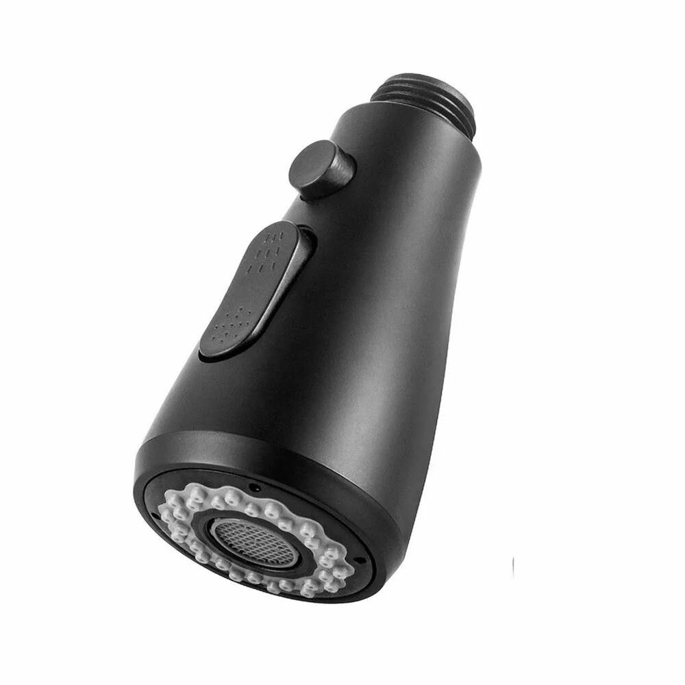 Выдвижная душевая лейка с распылителем, кухонный запасной сменный смеситель-распылитель, черного цвета