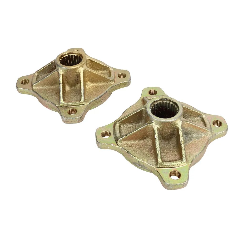 1 пара 4 шпильки 24T Spline, ступицы колес задней оси 25 мм для квадроциклов Go Kart ATV Quad 125 куб. см, 150 куб. см, 200 куб. см