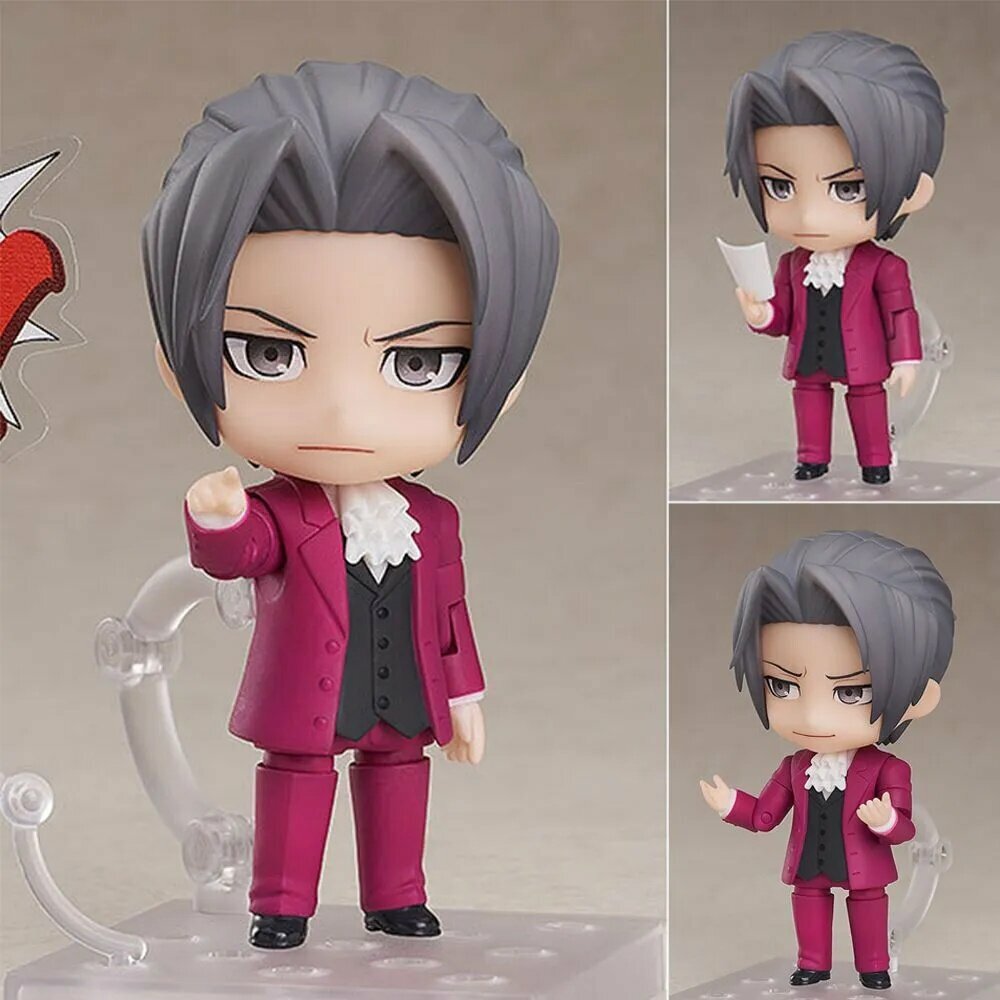 Фигурка Феникс Райт Майлз Эджворт / Phoenix Wright Ace Attorney Miles Edgeworth Подарки для болельщиков (10 см) 1762