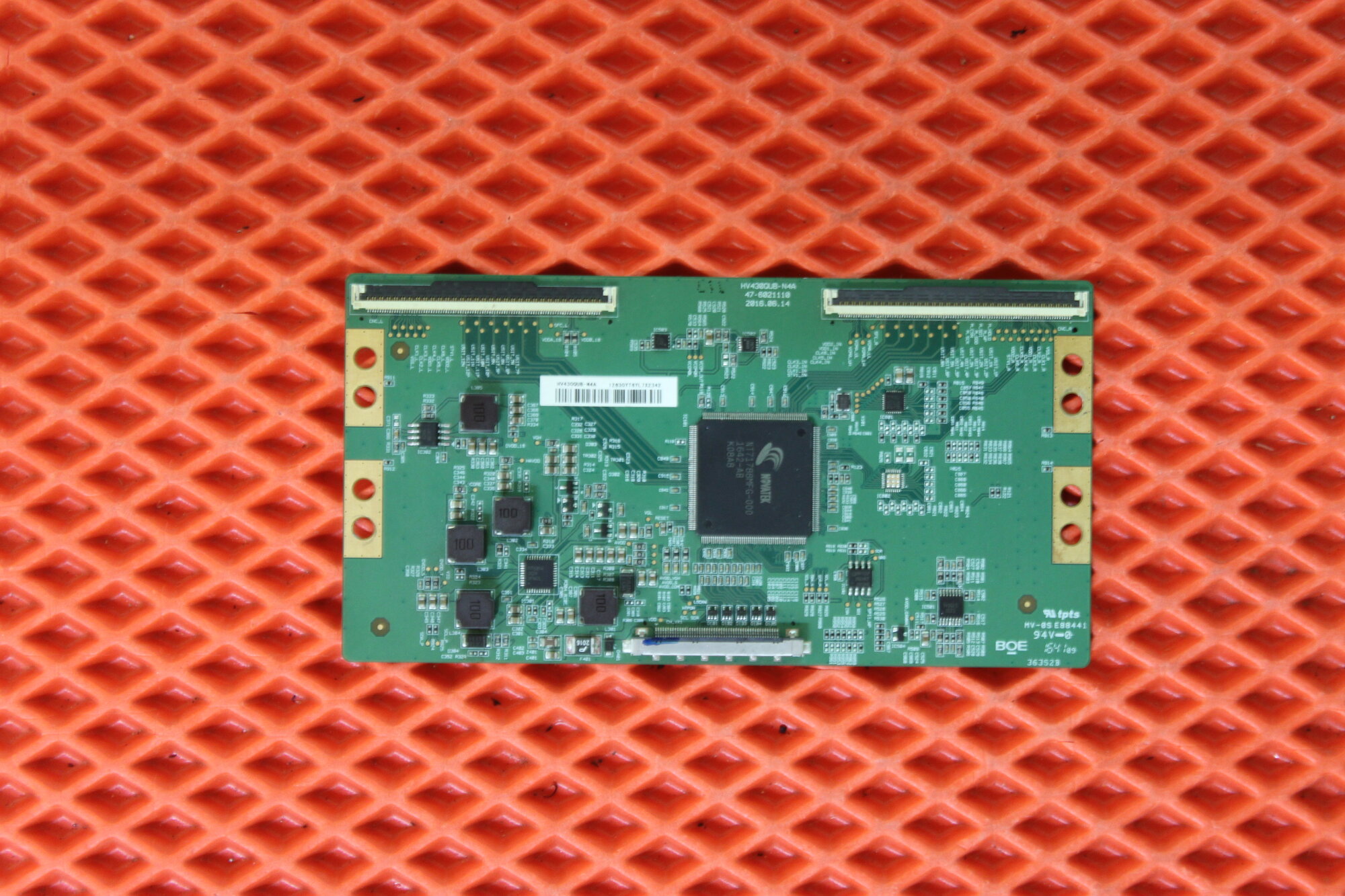 Модуль (T-CON) HV430QUB-N4A для телевизора DEXP U55E9000Q в надёжной упаковке