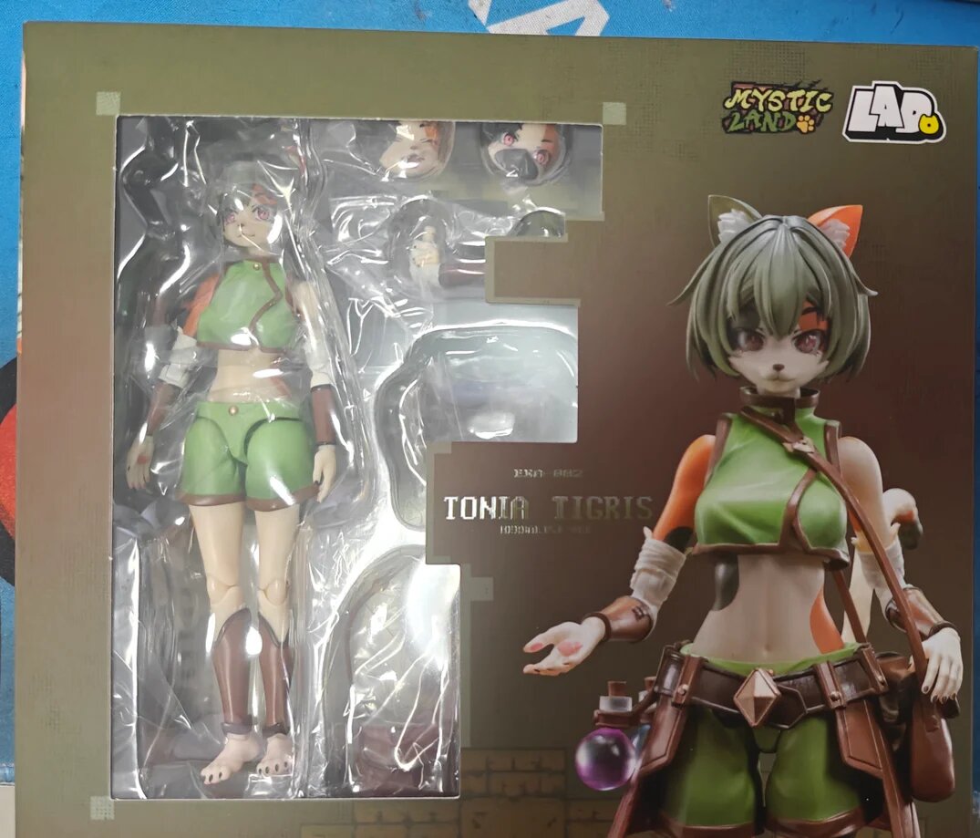 LADo TOYS 1/12 Adventure Squad Three Tabby Cats Herbalist Tonya Action Doll