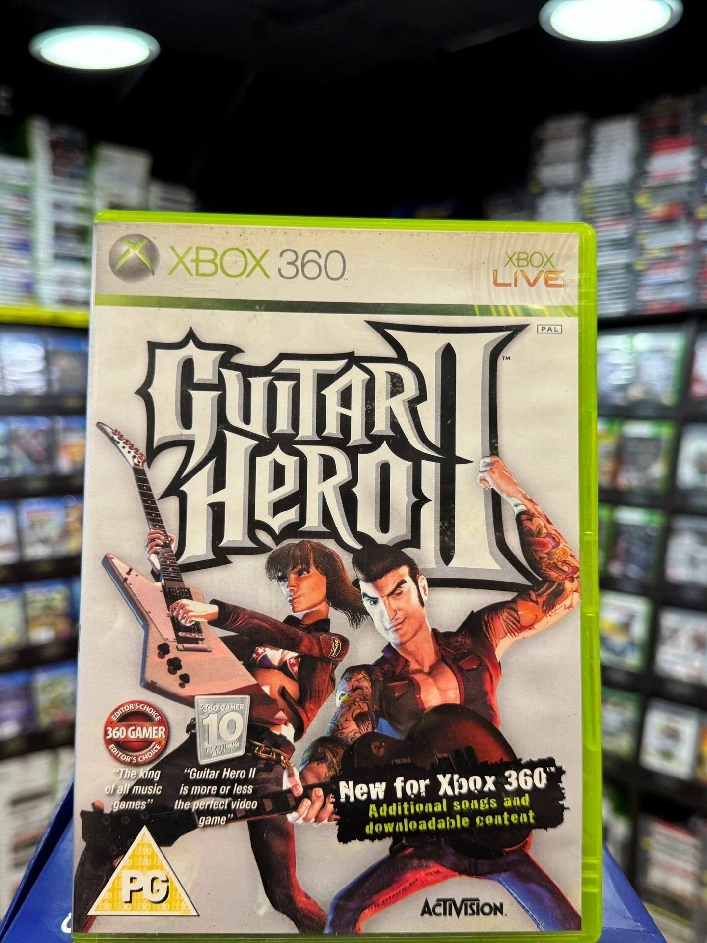 Игра Guitar Hero 2 (Xbox 360) (Box)