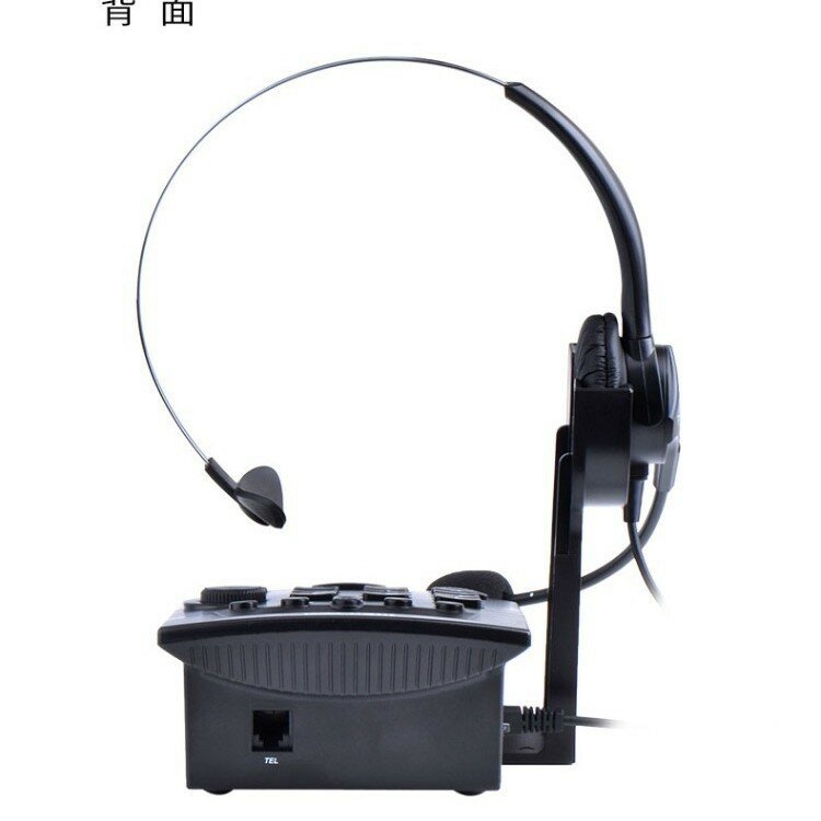 Телефон DT60 и наушники FOR600 с одним ушным фильтром для операторов колл-центра, бесшумная связь, легкий дизайн