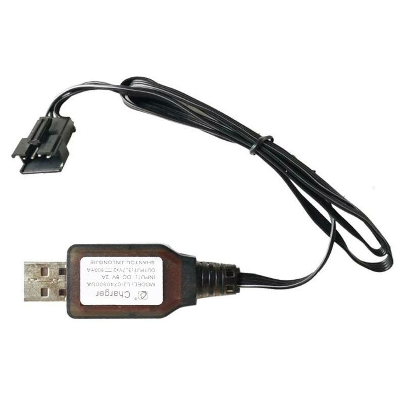 Обратный USB-кабель для зарядки литиевых аккумуляторов, Черный