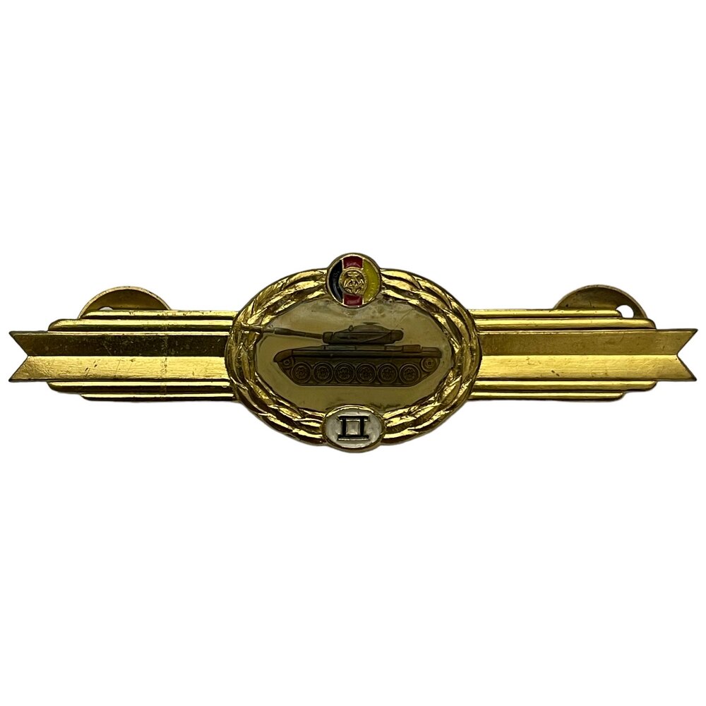 Знак классности "Танкист" II класс ГДР 1985-1990 гг.