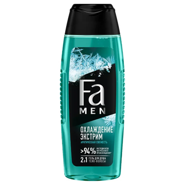 Гель для душа Fa Men, Охлаждение Экстрим, мужской, 250 мл