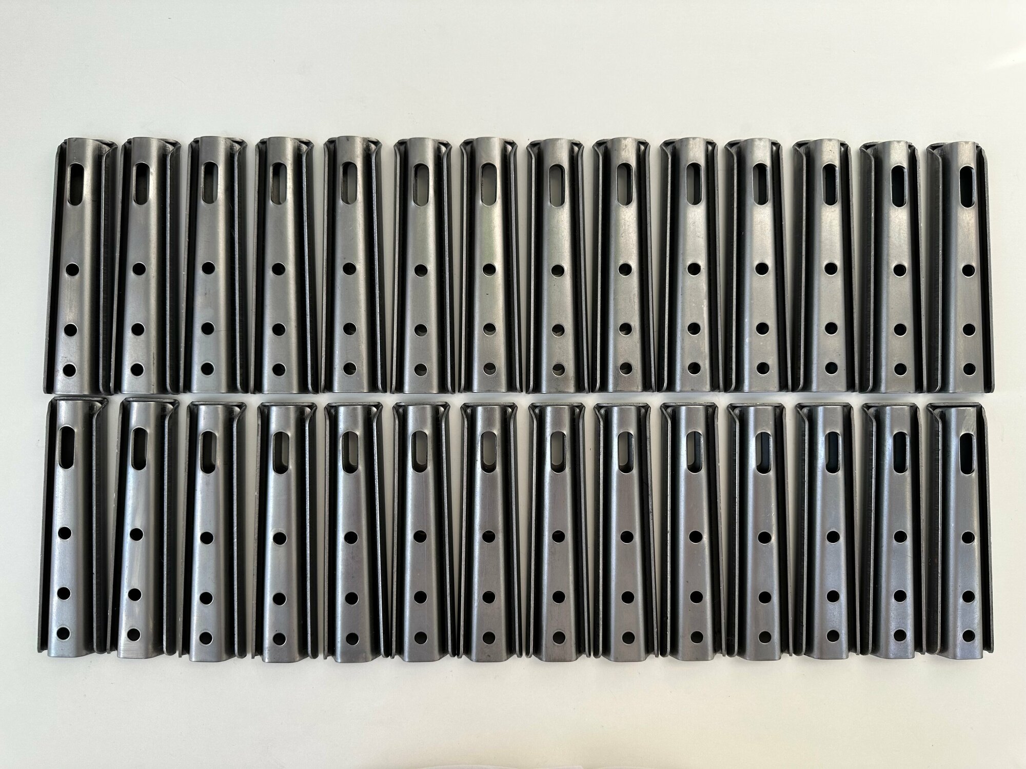 Зацеп мебельный (Салазки) покрытие цинк (100 шт. ОПТ) модернизированные