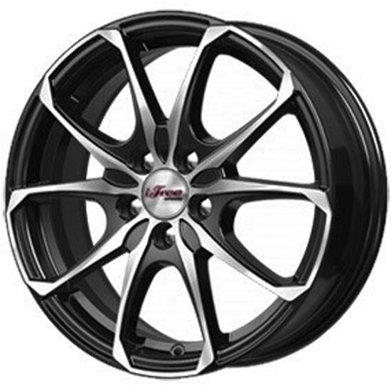 Диск Ifree Такеши 6x16/4x100 D67.1 ET35 Блэк Джек