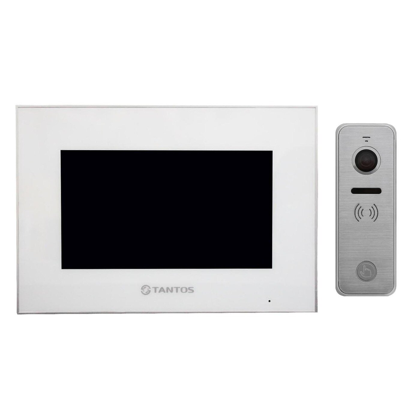 Tantos Marilyn HD Wi-Fi IPS (белый) и iPanel 2 HD + (металл) (комплект многофункционального домофона 7" HD с Wi-Fi)