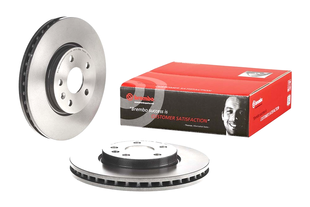 BREMBO 09. a971.11 (0986479544 / 0986479C16 / 0986479U11) диск тормозной передн. с уф покрытием Opel (Комплект 2 штуки)