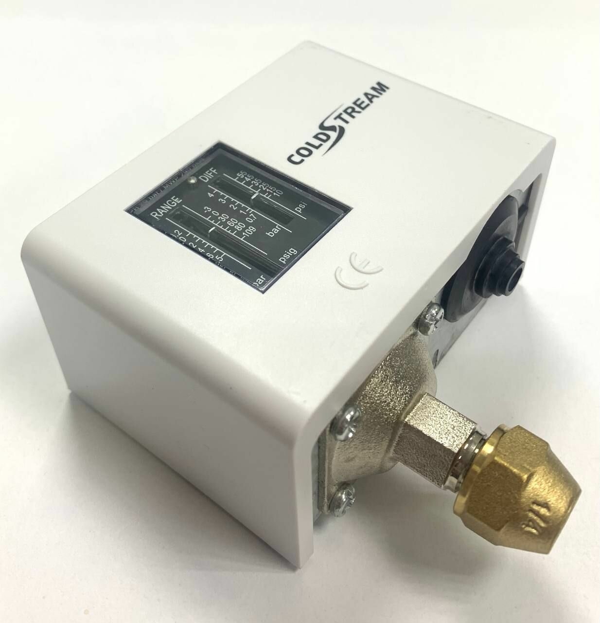 Прессостат низкого давления, 1/4" Cold Stream Ручной сброс