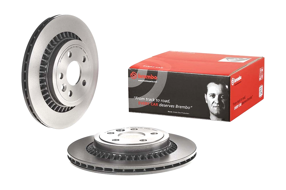 BREMBO 09. b026.11 (0986479713 / 09B02610 / 09B02611) диск тормозной задн. с уф покрытием Volvo (Вольво)