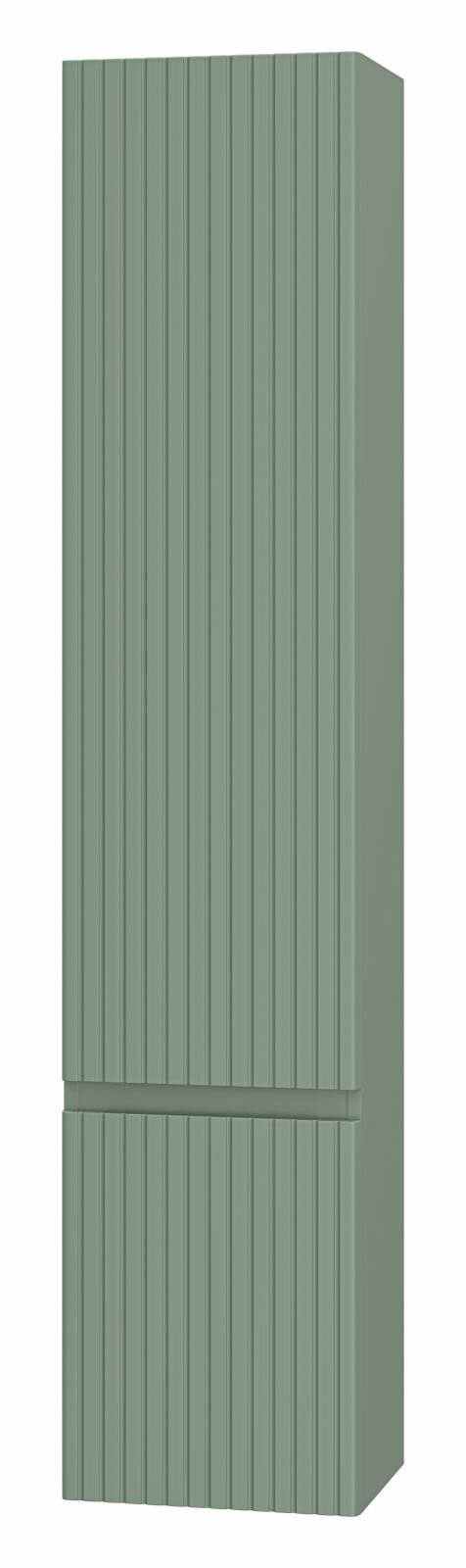 Шкаф - пенал Brevita Victory 35 подвесной левый (зеленый)