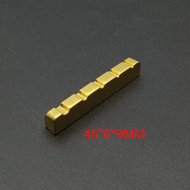 PARTS латунный порожек для 5 струнной бас-гитары (45.3 х 6,2 х 4)