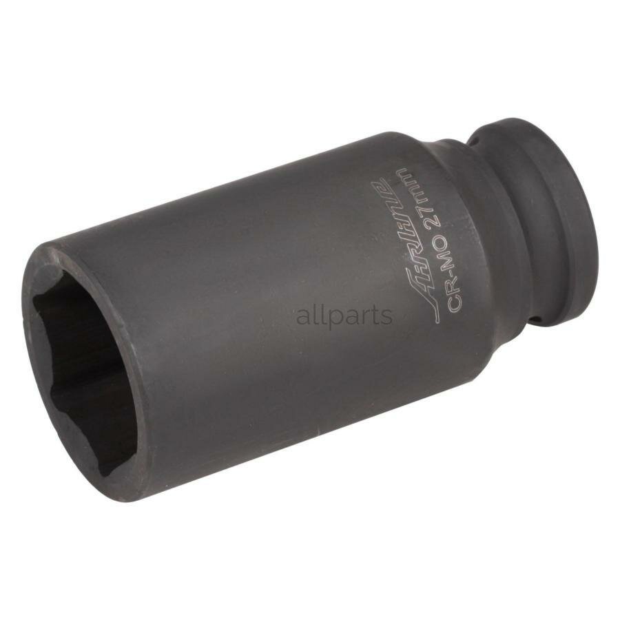 AIRLINE AT-IS12-35 Головка ударная торцевая 1/2 DR шестигранная удлинённая 27мм (AT-IS12-35)