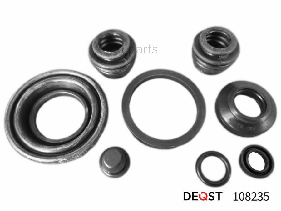 DEQST 108235 Ремкомплект тормозного суппорта заднего (для поршня O 30mm суппорт Nissin/Lucas). HONDA Civic V-VI