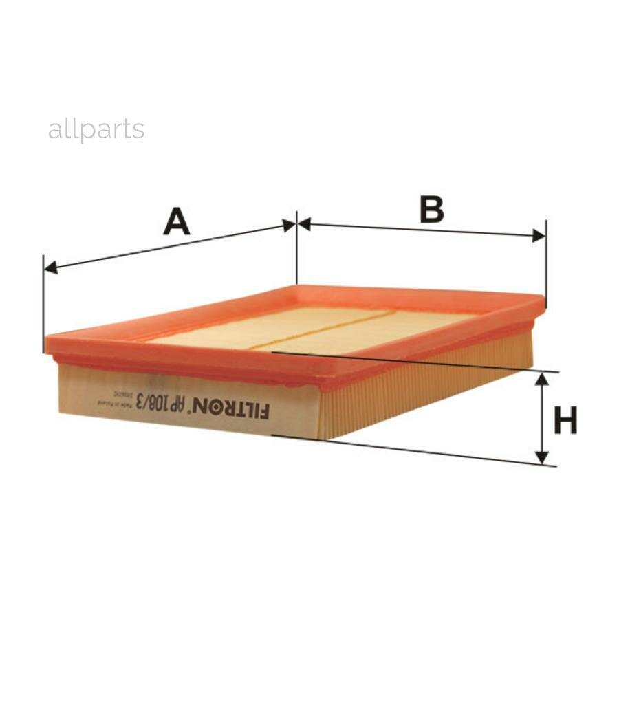 FILTRON AP1083 фильтр воздушный