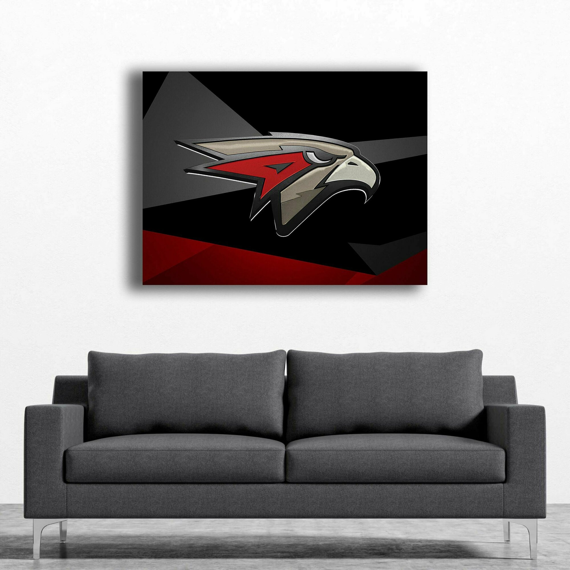 Интерьерная картина на холсте / Хоккей / Авангард 40*60